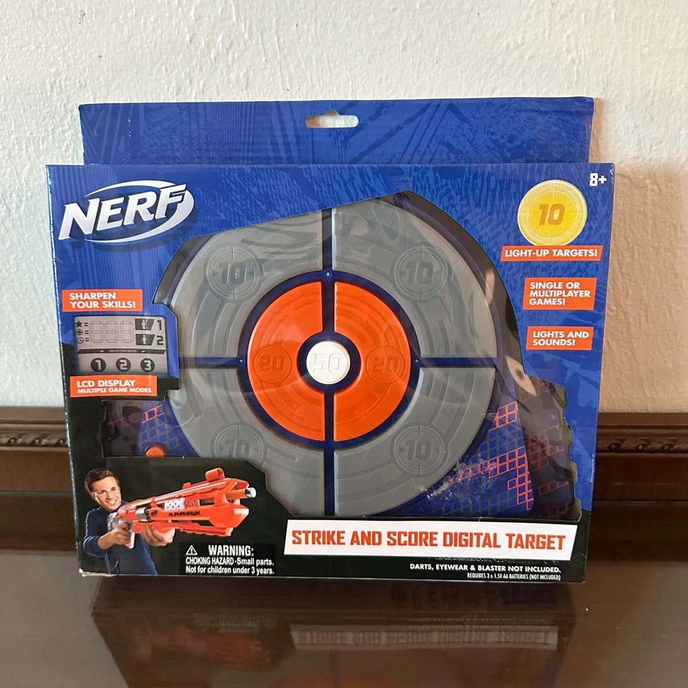 Nerf | Toys | Nerf Strike And Score Digital Target Electronic Light Up ...